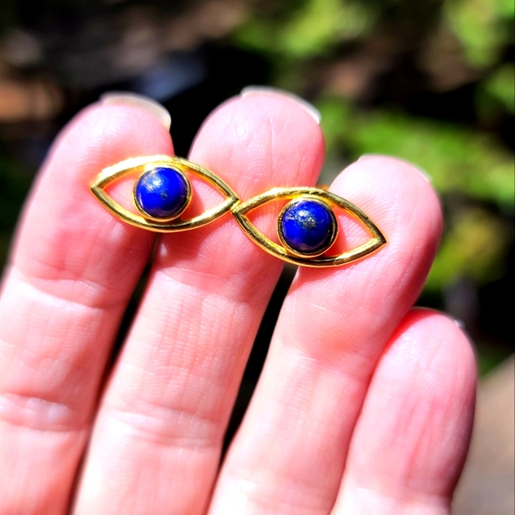 Natural Kharma by Avelon | Jewelry | Lapis Lazul Shiva Syerling Gold ...